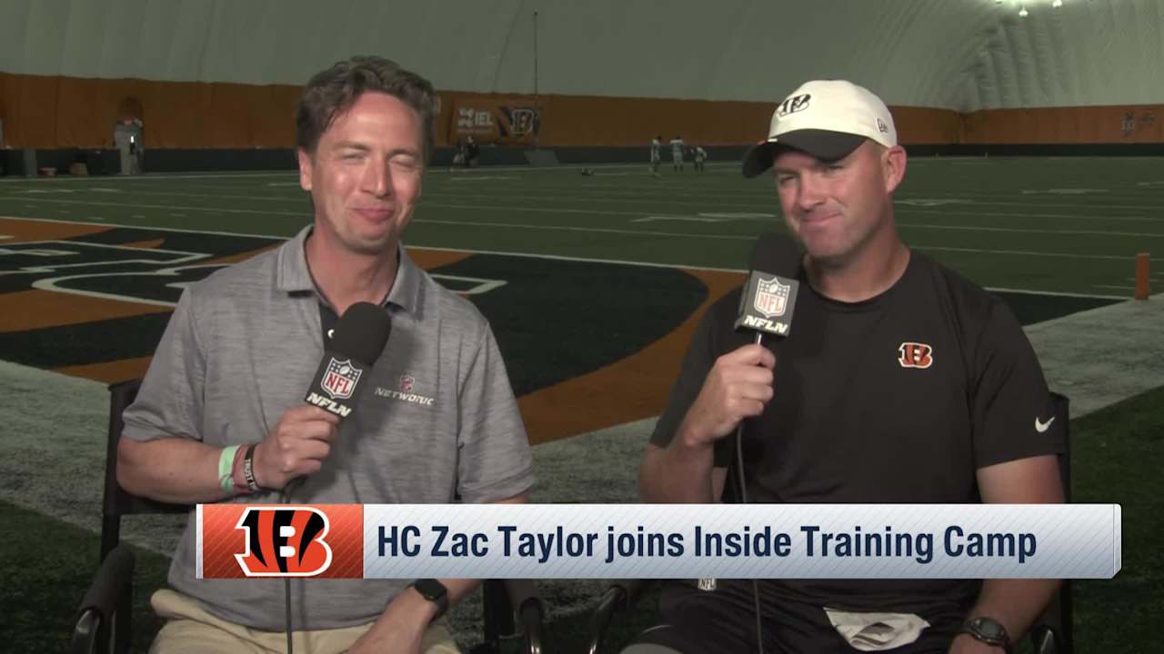 Zac Taylor Joins "Inside Training Camp Live" | NFL NETWORK VIDEO