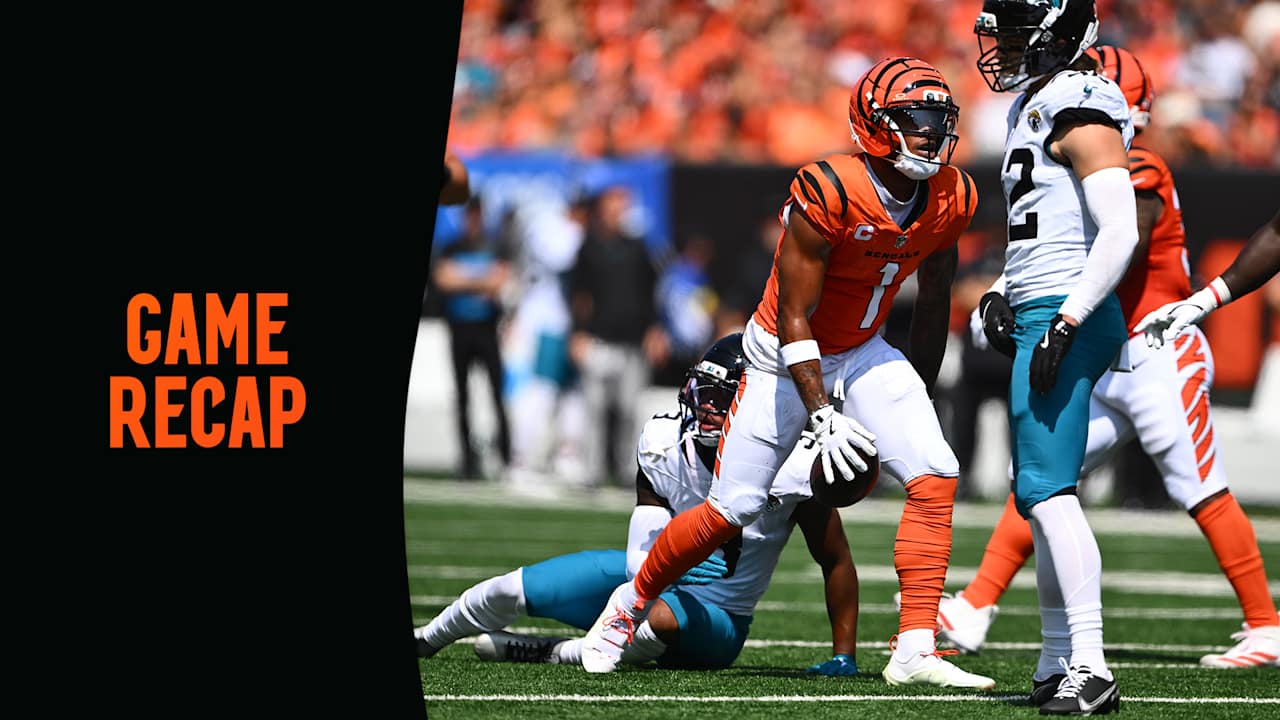 Bengals Jaguars Postgame Recap | Stats, Notes and Quotes