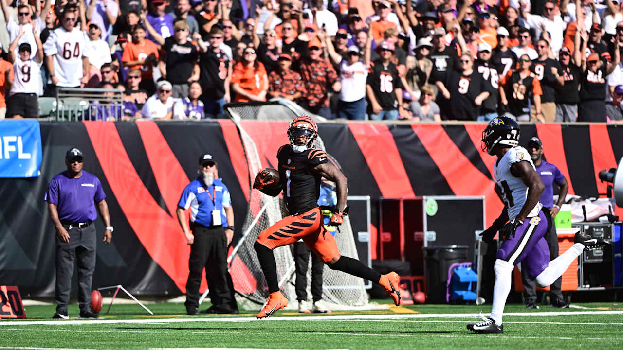 Ja'Marr Chase's best plays from 193-yard game vs. Ravens Week 5 | 2024 ...