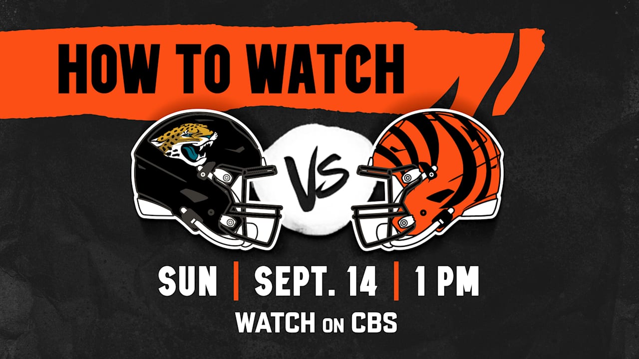 HOW TO WATCH Bengals Jaguars