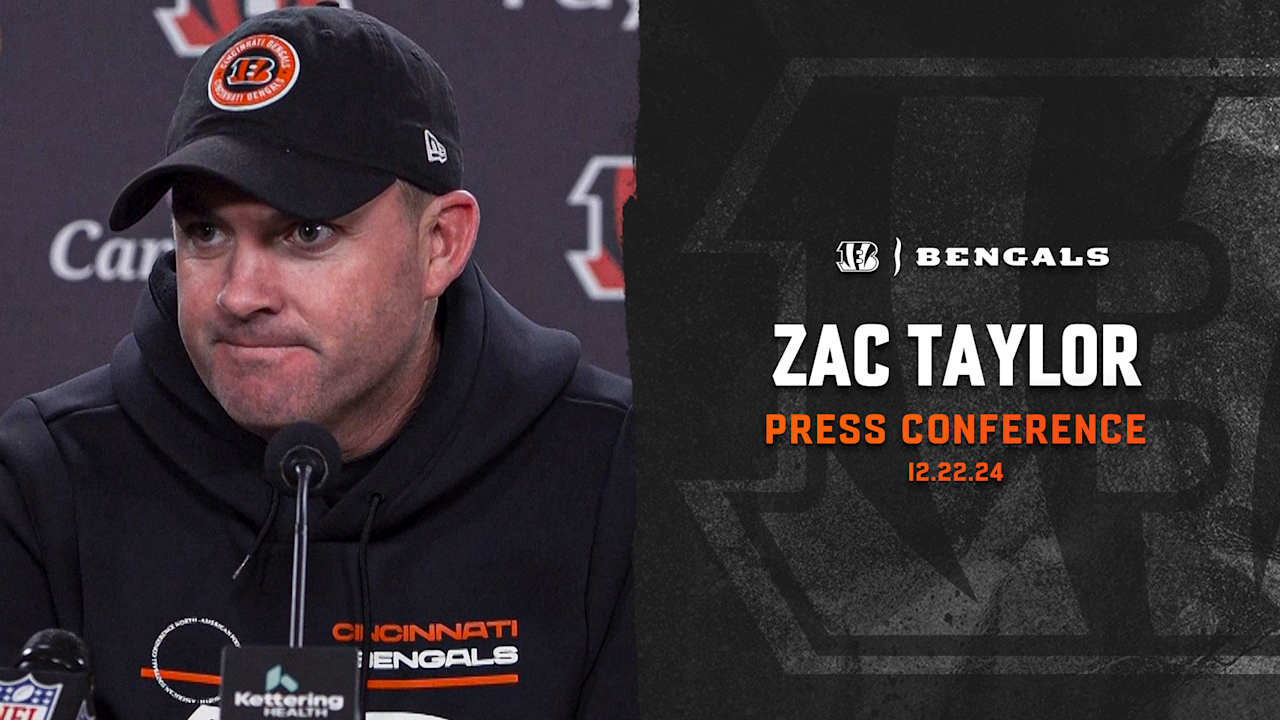 Zac Taylor Press Conference: "Our Guys Earned That Victory Today"