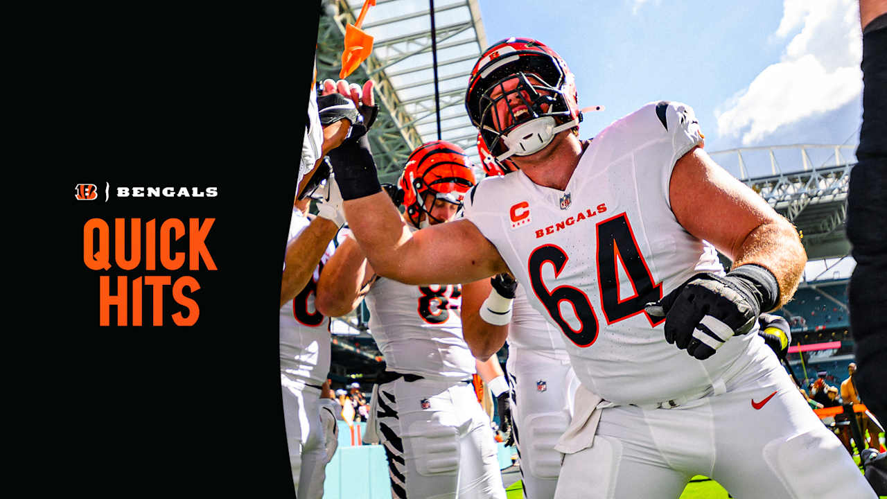 Quick Hits | Bengals' New, Improved Run Game Sees Red (Zone); Nickel ...