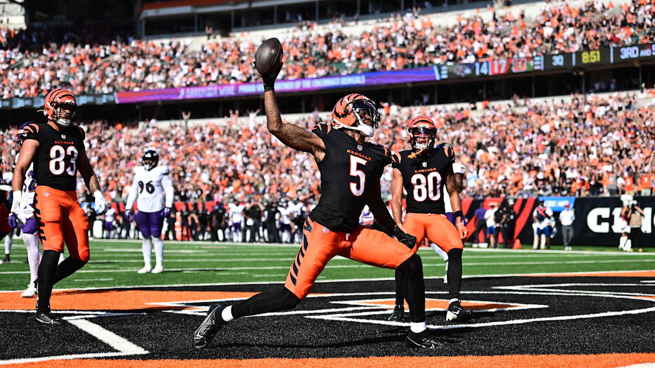 Bengals-Ravens Thriller Snaps At Finish; Joe Burrow Flirts With ...