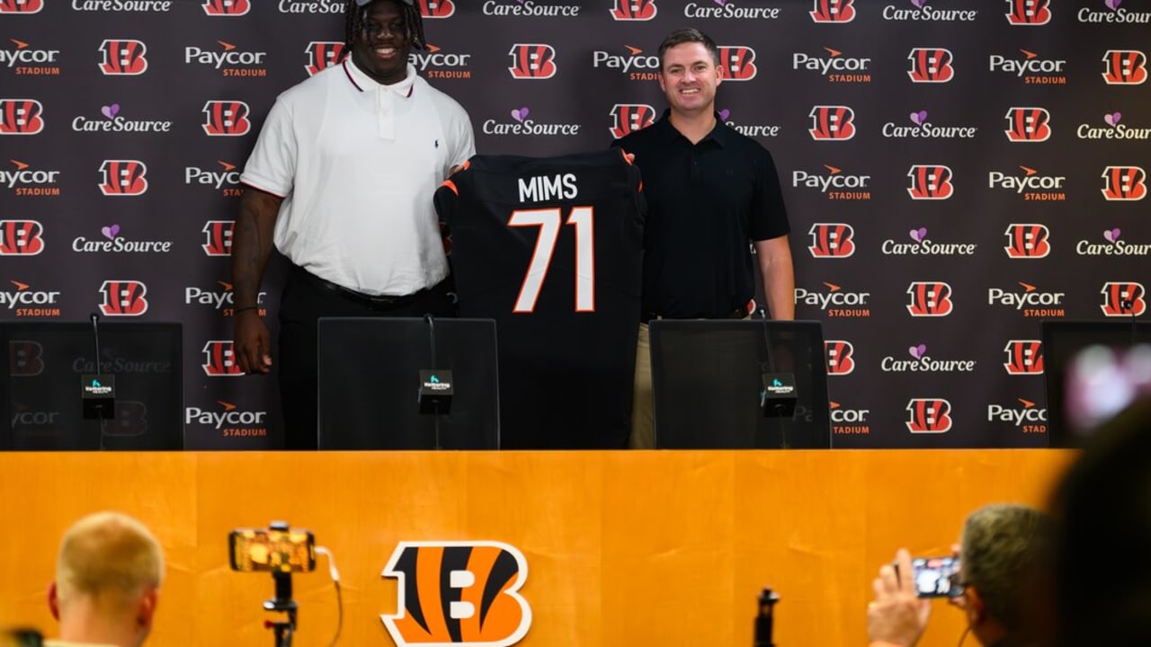Everything Amarius Mims Said in His First Press Conference As A Bengal
