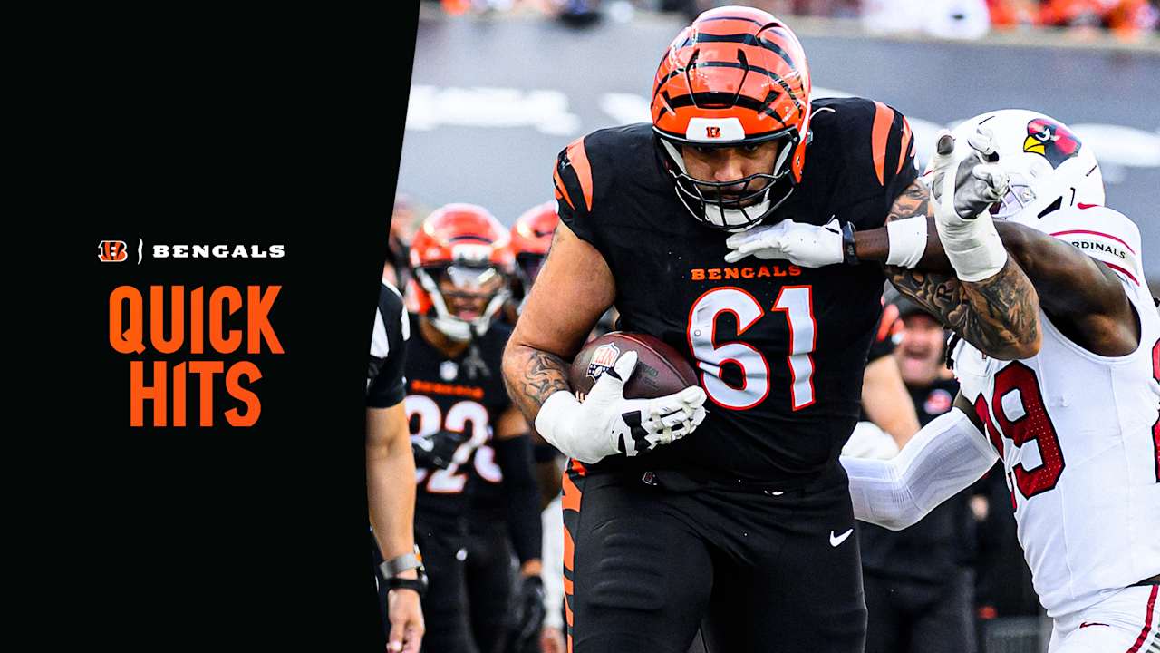 Postgame Quick Hits | Joe Burrow's Bengals Ride A Ford To Another Rout ...