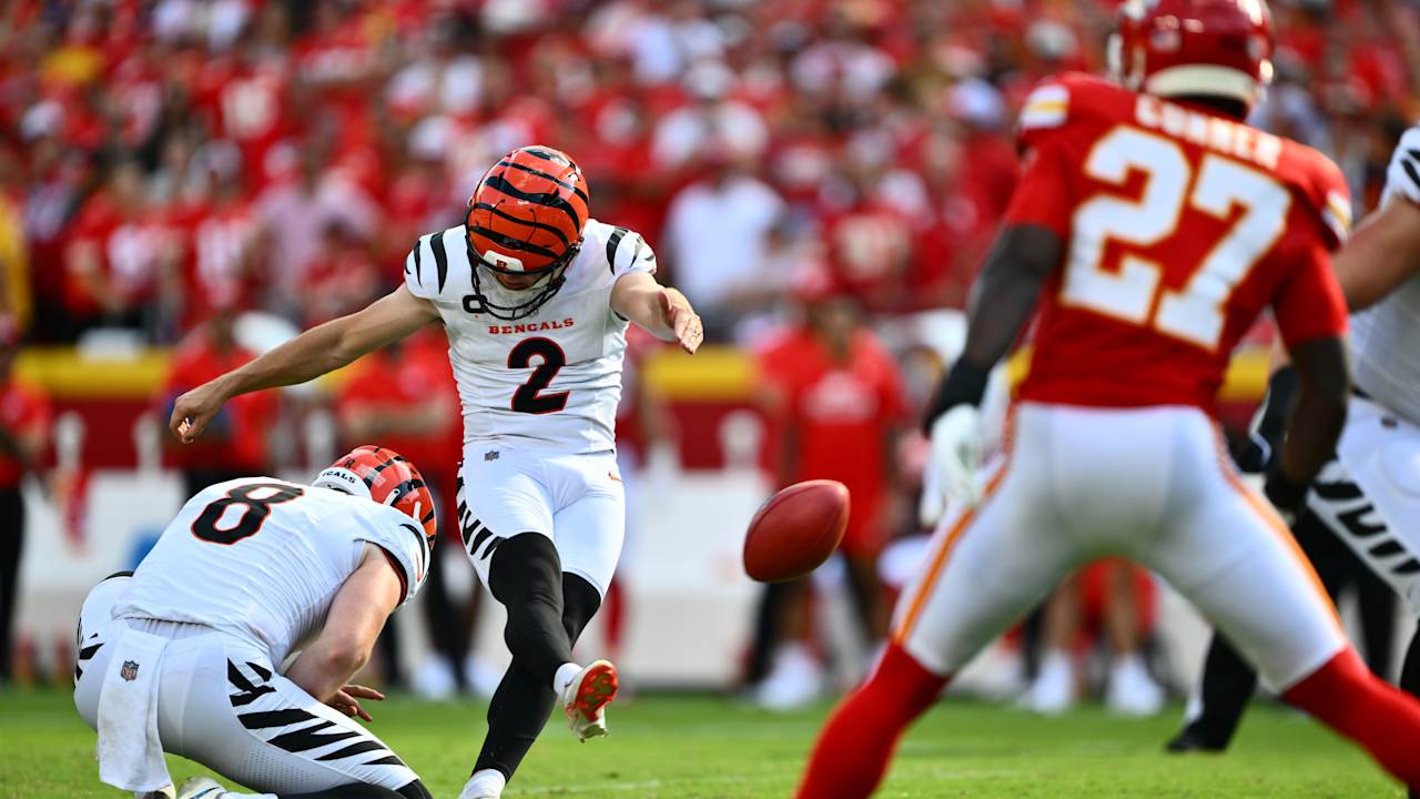 Bengals regain lead on McPherson's 33-yard FG | 2024 HIGHLIGHTS