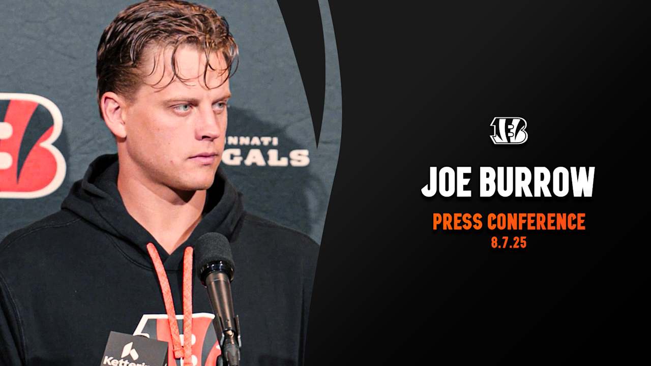 Joe Burrow: "It's Just Good to Play Football Again" | PRESS CONFERENCE