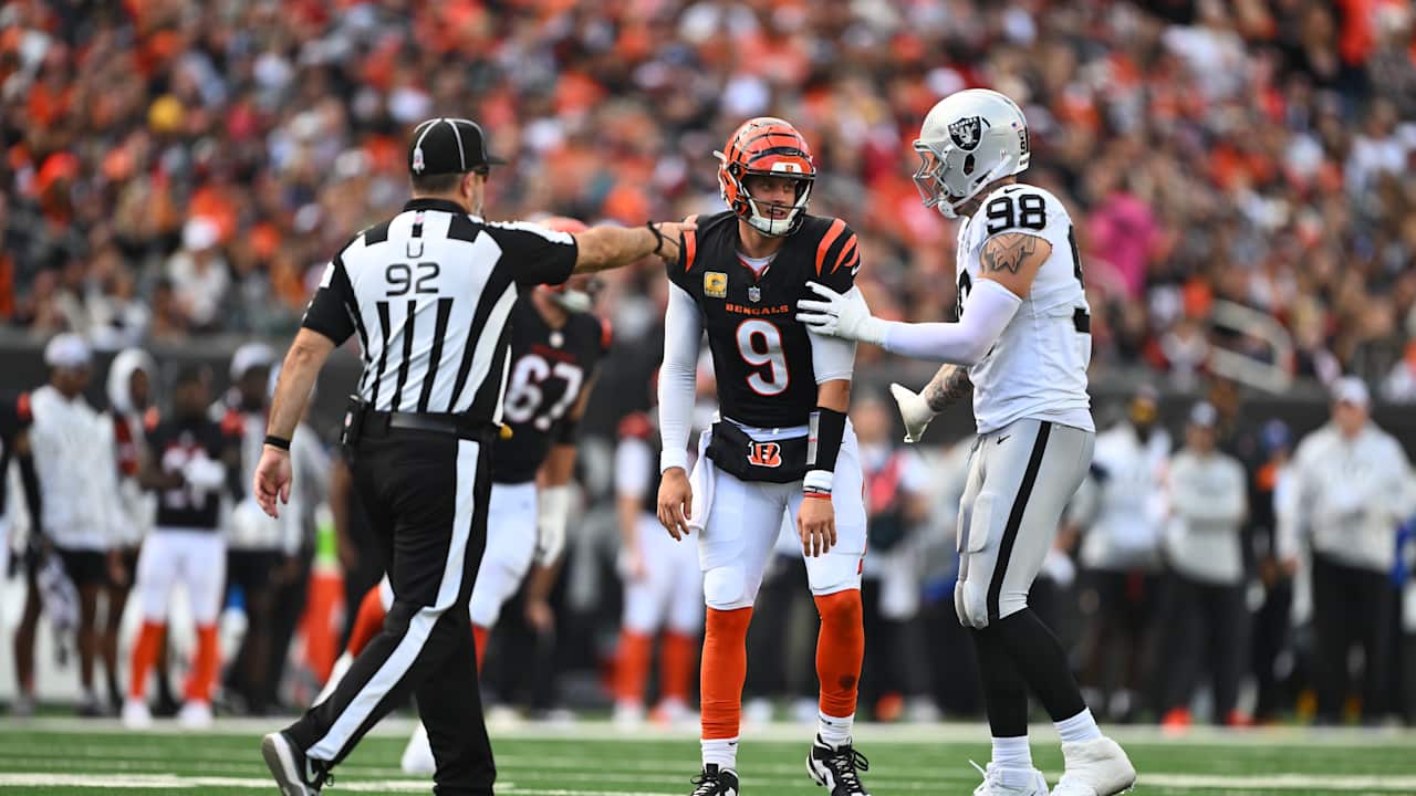 Joe Burrow Highlights best plays Raiders Week 9 2024