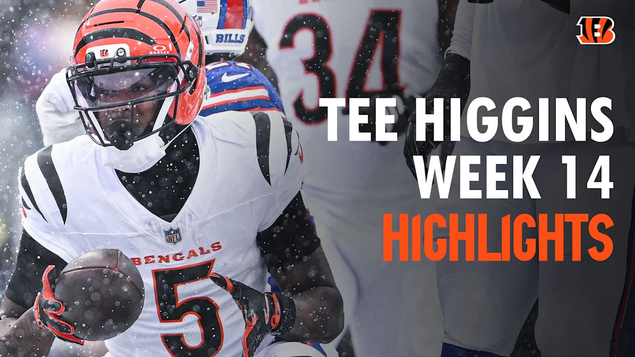 Tee Higgins best catches from 2-TD game vs. Bills Week 14 | 2025 HIGHLIGHTS