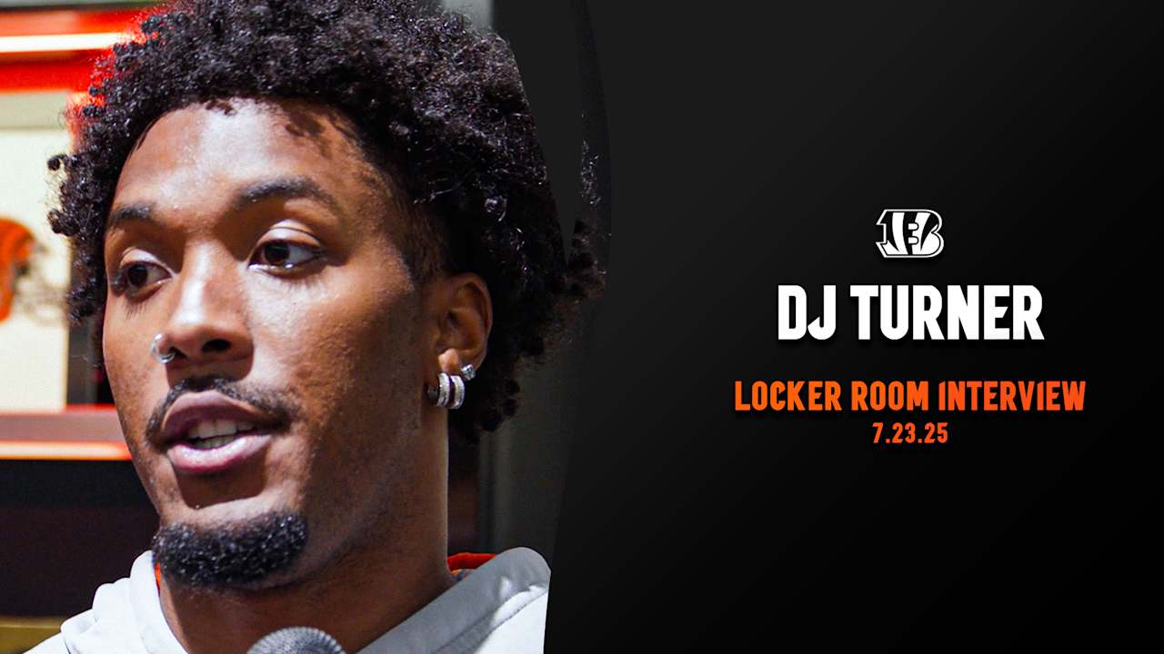 DJ Turner Speaks to Media after Day 1 of Training Camp | LOCKER ROOM ...