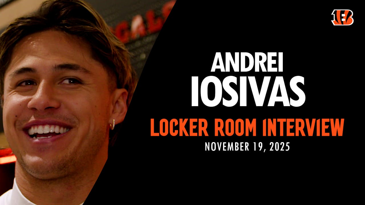 Andrei Iosivas November 19 | LOCKER ROOM INTERVIEW