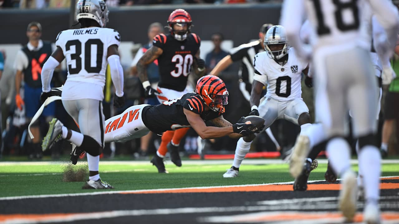 Joe Burrow finds Andrei Iosivas for a touchdown | HIGHLIGHTS