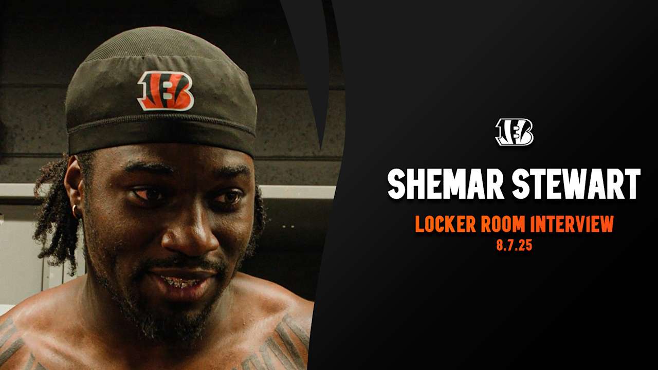 Shemar Stewart Preseason Week 1 | LOCKER ROOM INTERVIEW