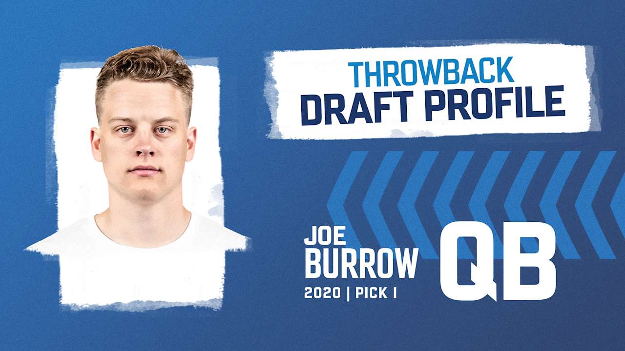 Joe Burrow Scouting Report Throwback