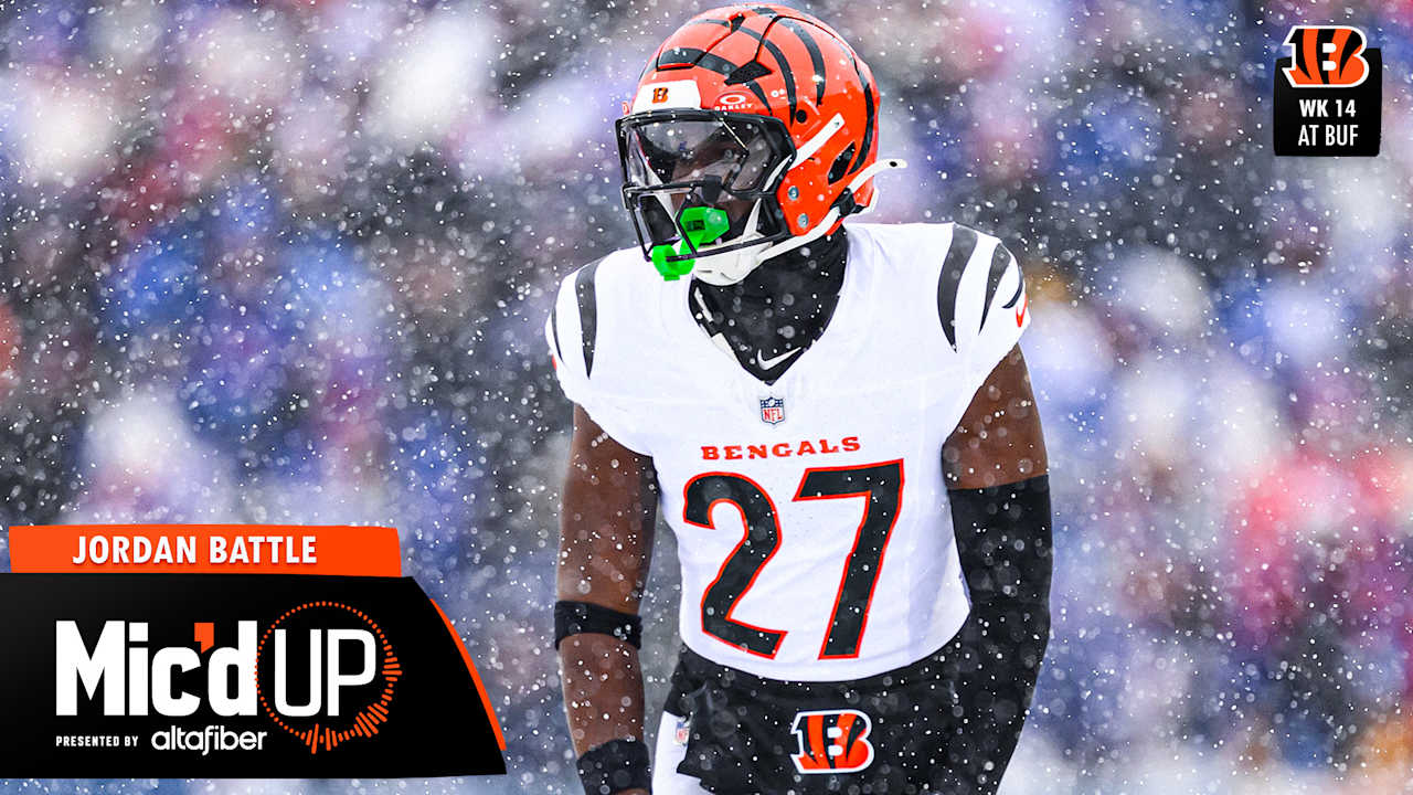Jordan Battle Mic'd Up for Week 14 Against Bills | SOUNDS OF THE GAME