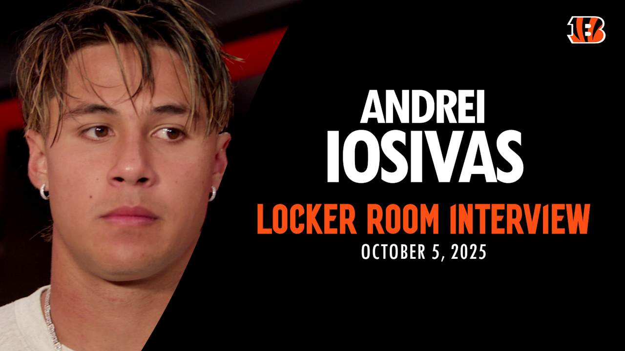 Andrei Iosivas Week 5 Postgame | LOCKER ROOM INTERVIEW