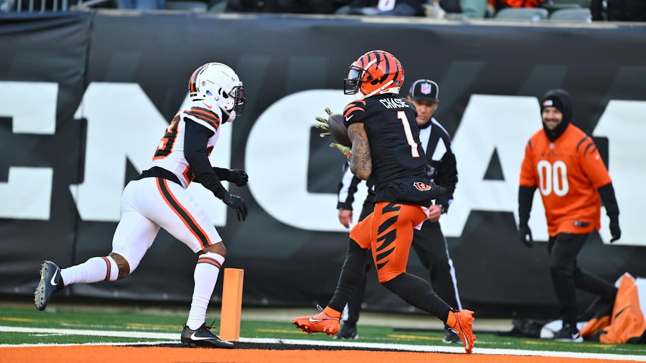 Every catch by Ja'Marr Chase vs. Browns Week 16 | 2024 HIGHLIGHTS