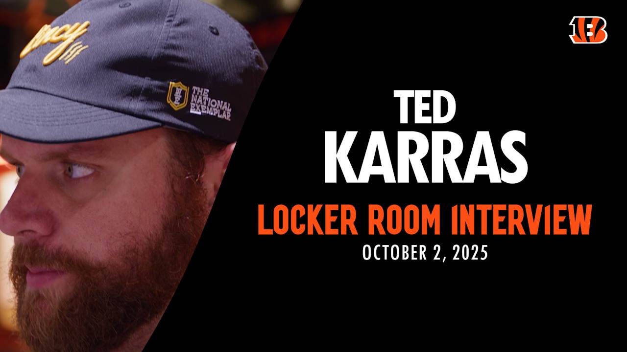 Ted Karras October 2 | LOCKER ROOM INTERVIEW