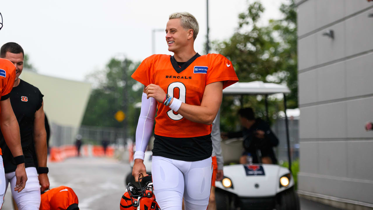 Burrow: "It's nice to get some new faces across from you"