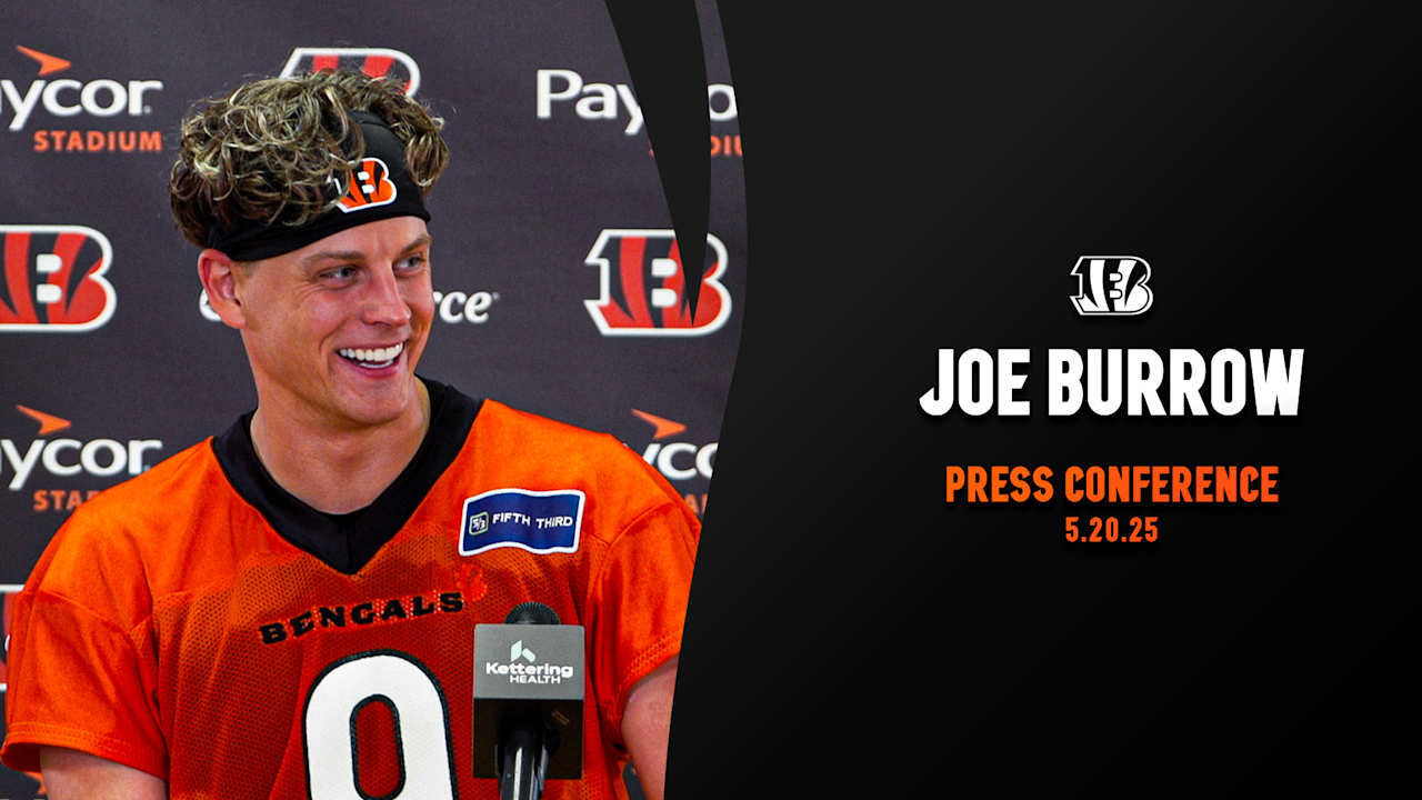 Joe Burrow Press Conference: "This is the Best I've Felt In The Offseason"