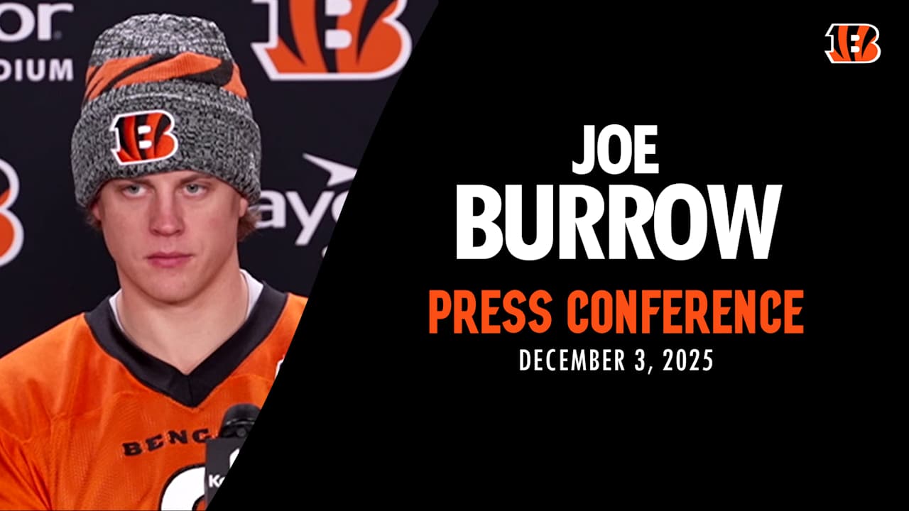 Joe Burrow: "We Have to Go and Prove It Every Week" | PRESS CONFERENCE