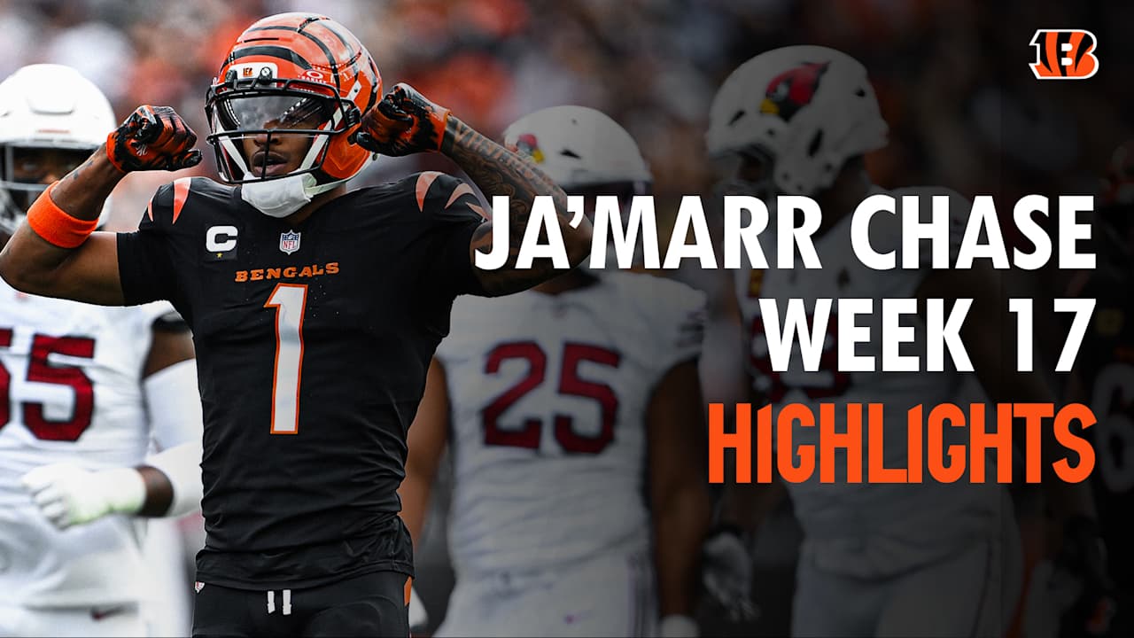 Ja'Marr Chase's best plays from 2-TD game vs. Cardinals Week 17 | 2025 ...