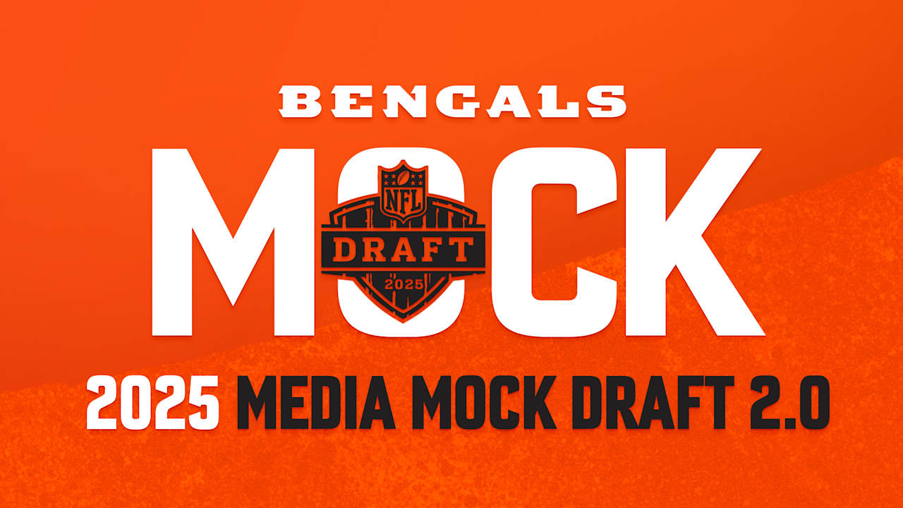 Bengals 2025 Media Mock Draft 2.0