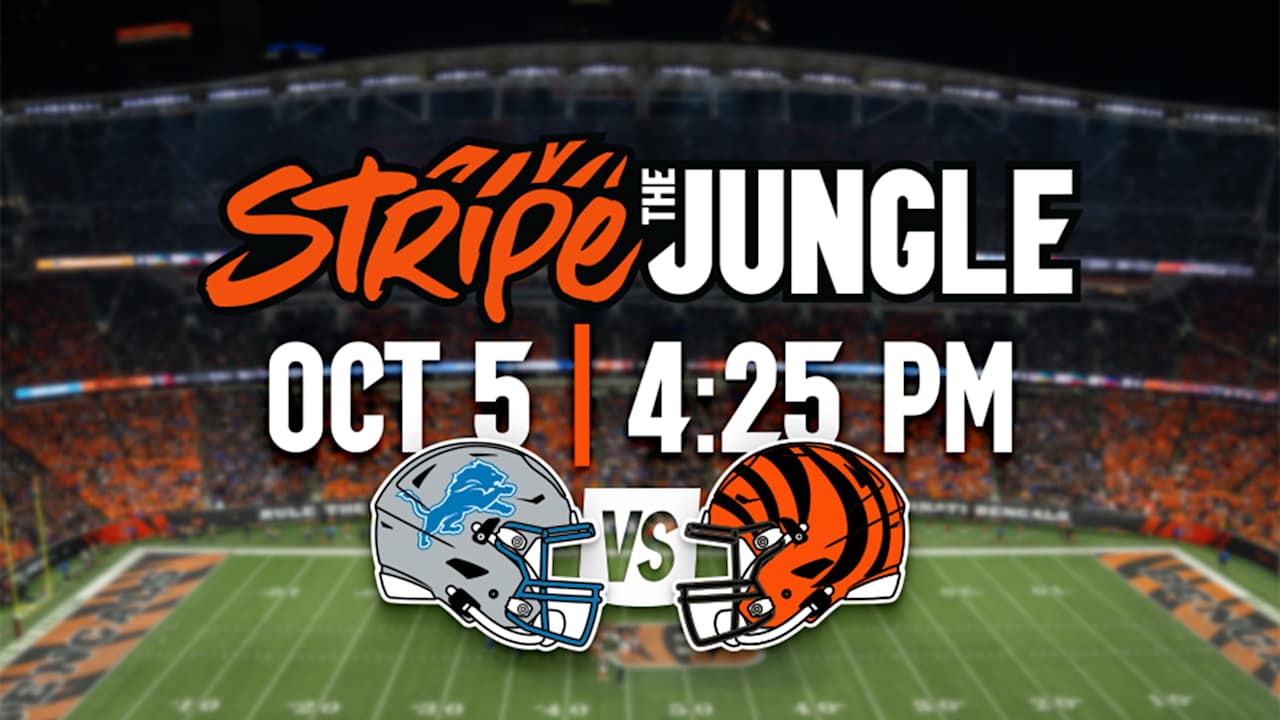 Stripe the Jungle Returns on Oct. 5 Against Lions