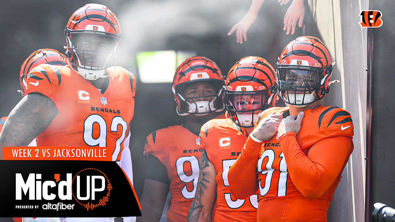 Bengals Mic'd Up for Open In Orange Win against Jaguars | SOUNDS OF THE ...
