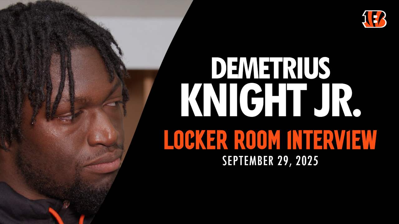 Demetrius Knight Jr. Week 4 Postgame | LOCKER ROOM INTERVIEW