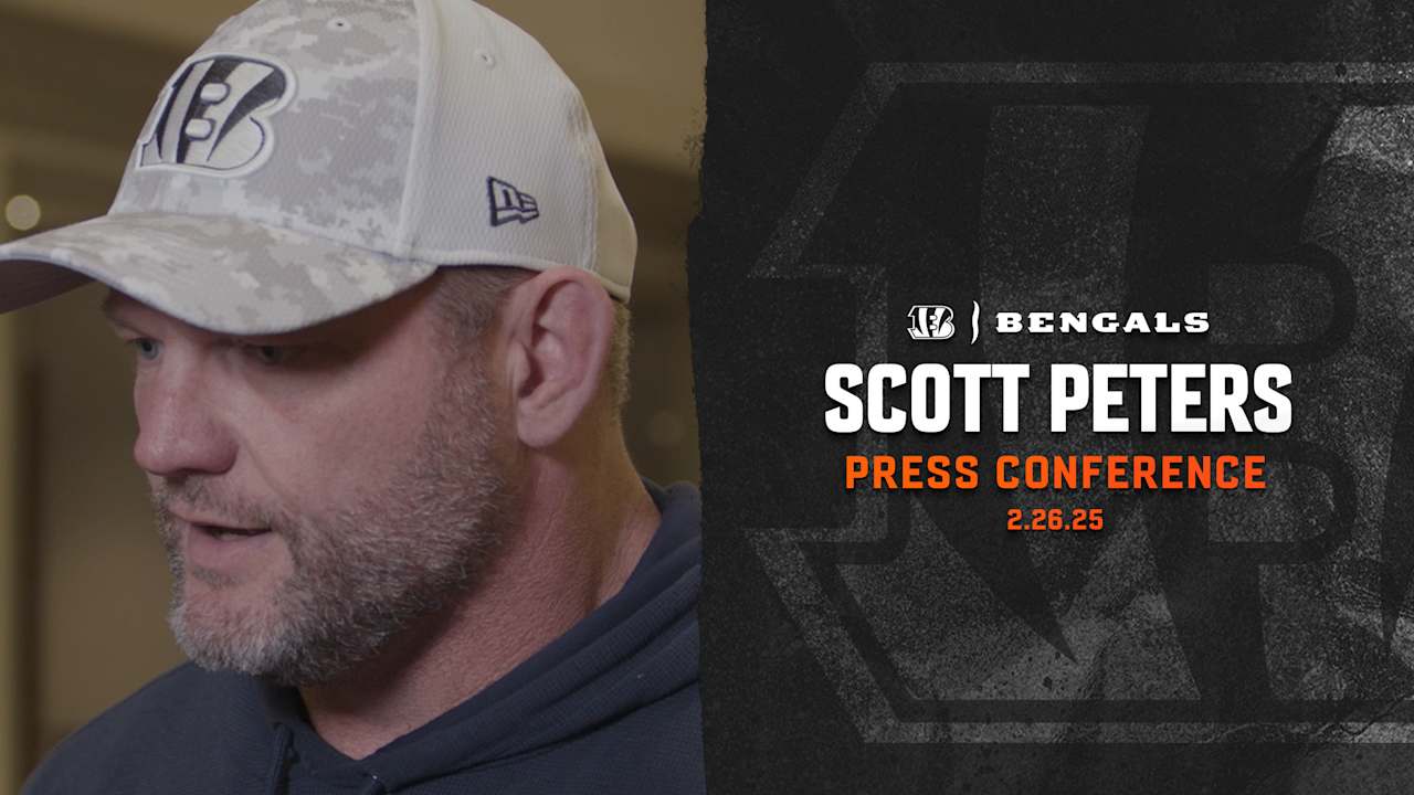 Scott Peters Speaks to Media at 2025 NFL Scouting Combine | PRESS ...