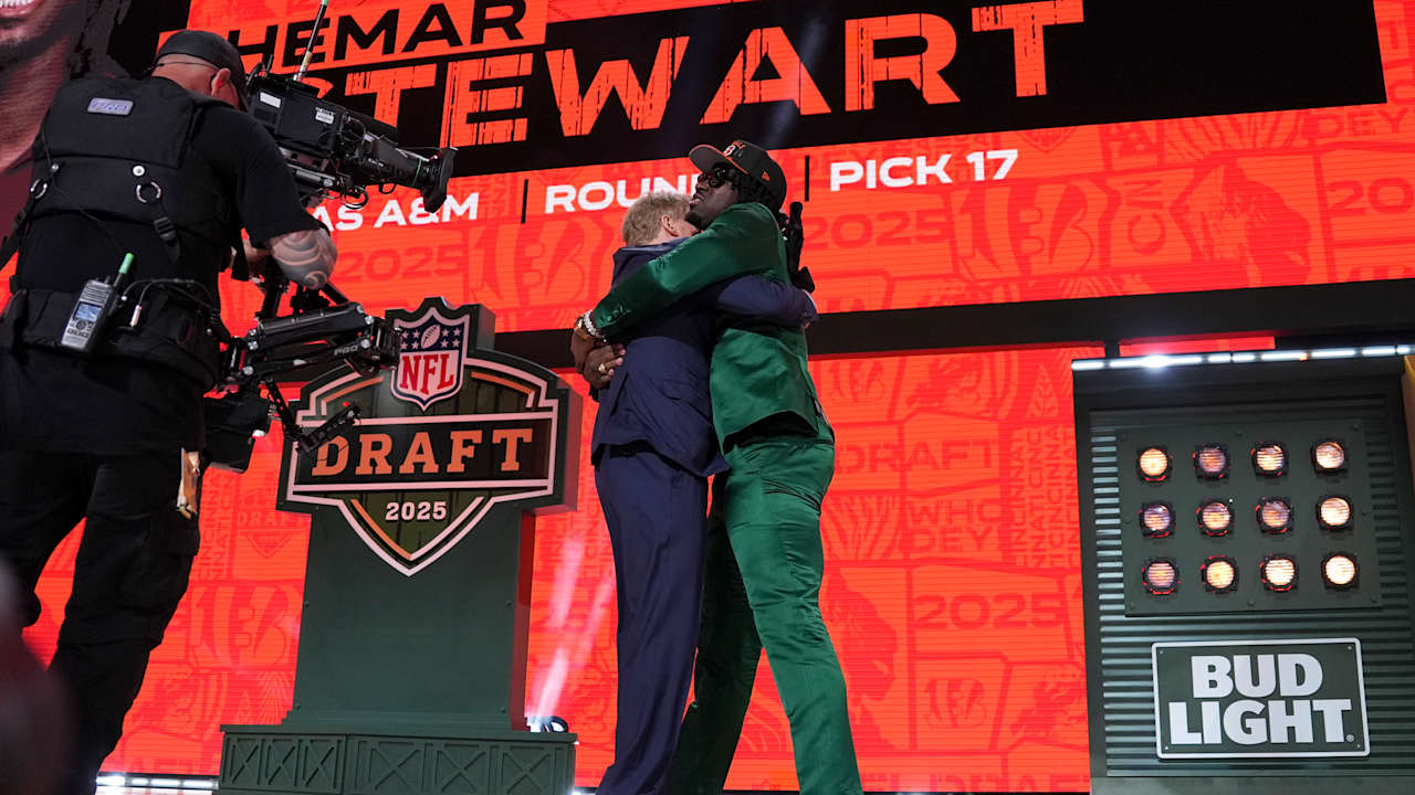 Bengals Select Shemar Stewart with No. 17 pick in 2025 draft | NFL ...