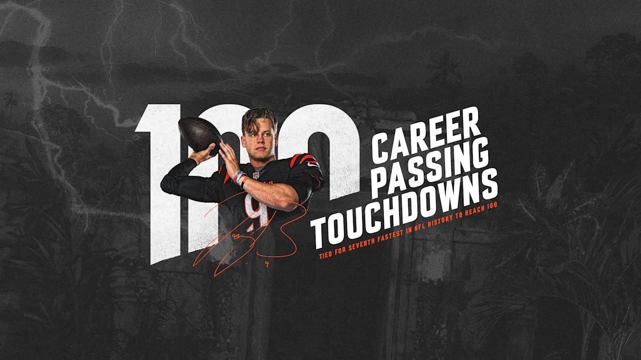 Can't-Miss Play: Joe Burrow's 100th Career Passing Touchdown | 2024 ...