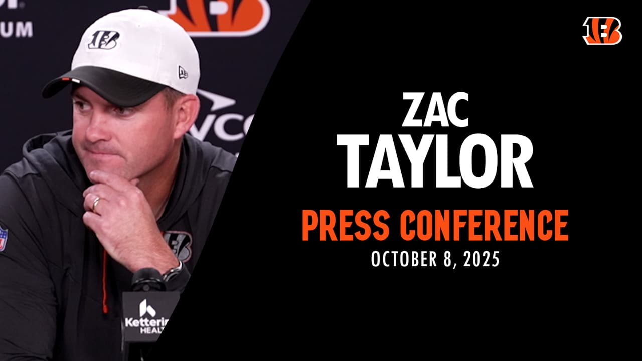 Zac Taylor: "We'll Start [Joe] This Week" | PRESS CONFERENCE