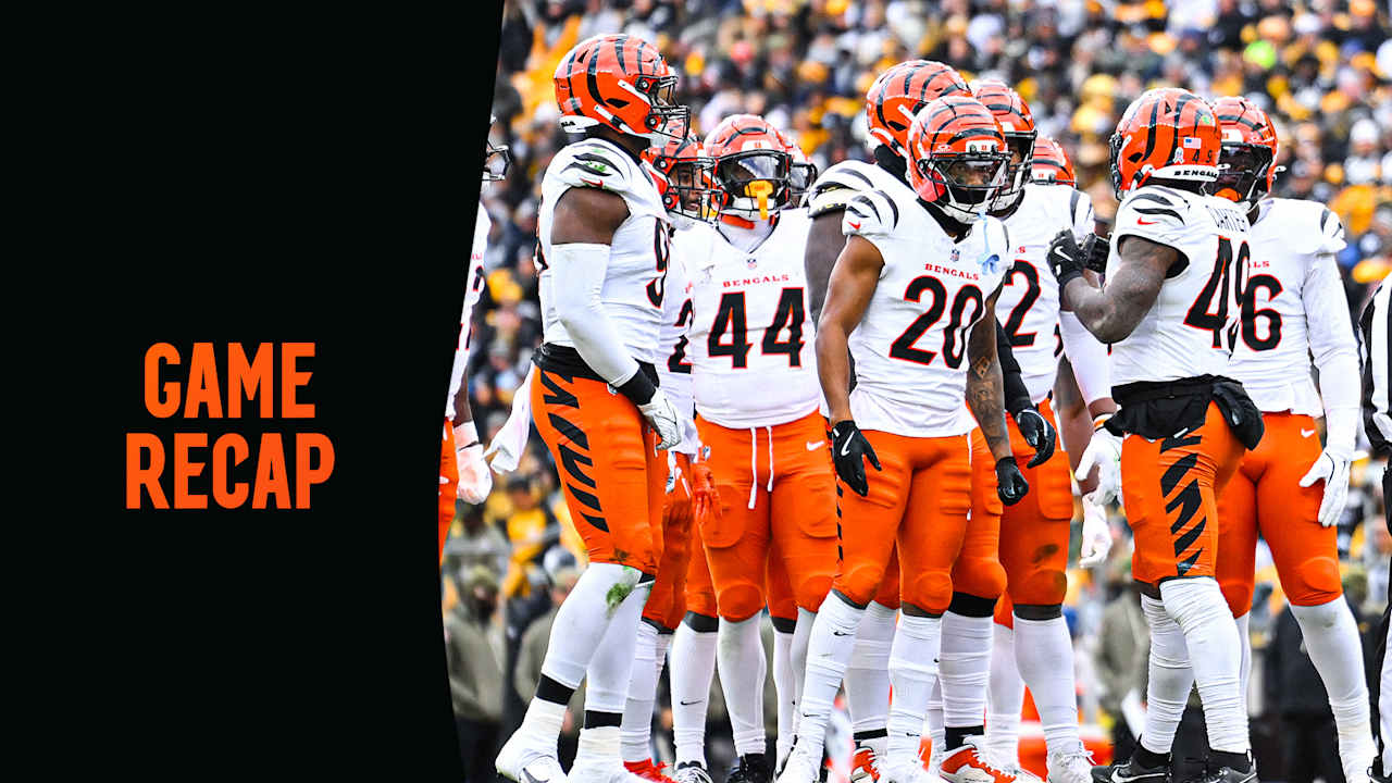 Bengals Steelers Postgame Recap | Stats, Notes and Quotes