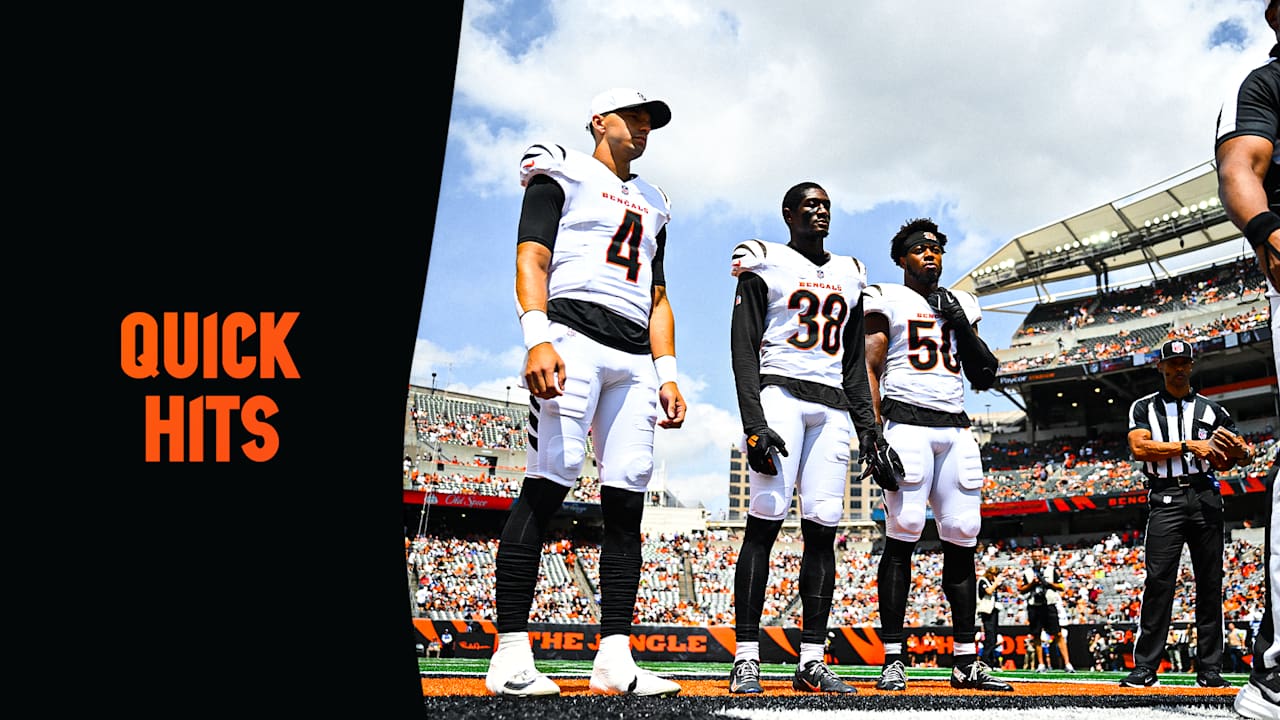 Postgame Quick Hits | Bengals LBs In Same Tight Spot; Hurricanes Storm ...