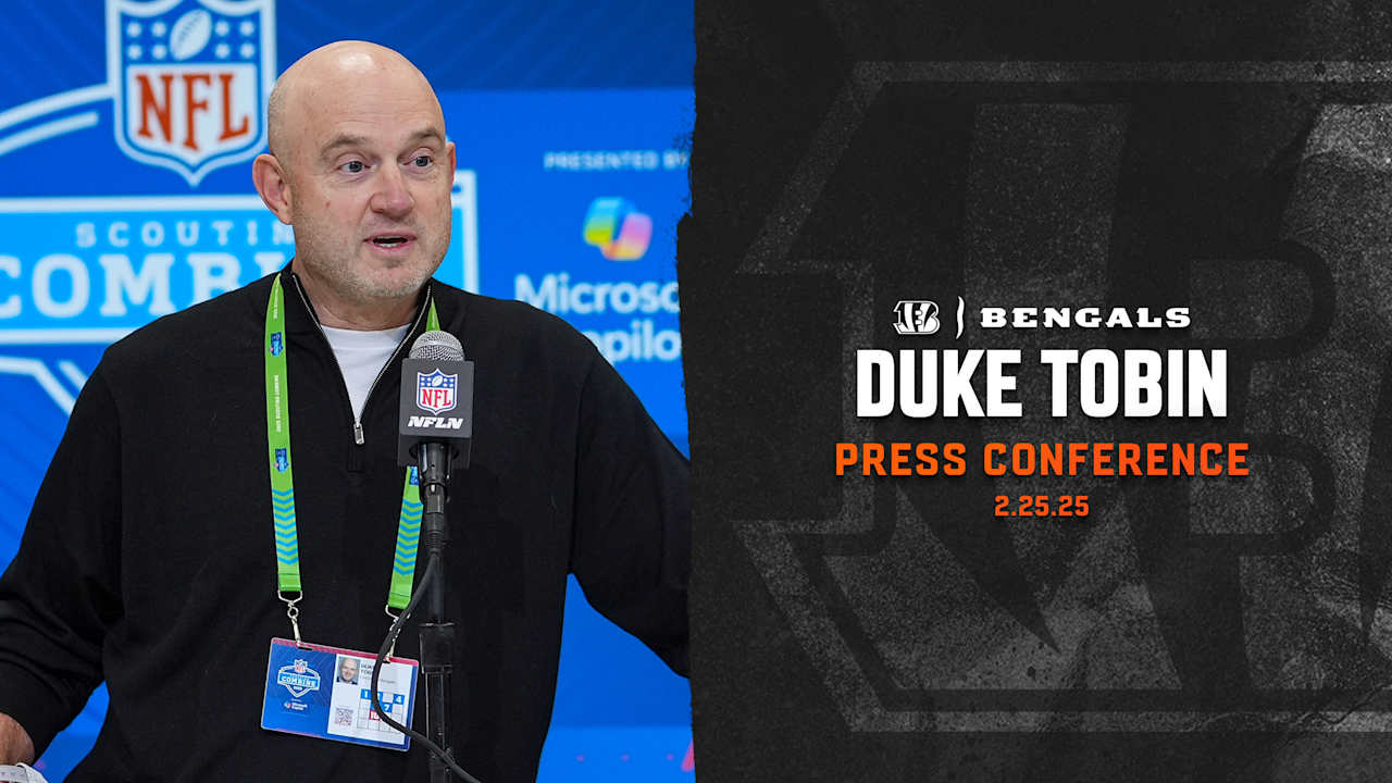Duke Tobin Speaks at 2025 NFL Scouting Combine | PRESS CONFERENCE
