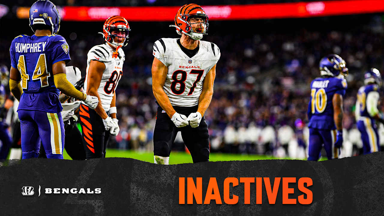 Bengals Broncos Inactives Week 17 2024