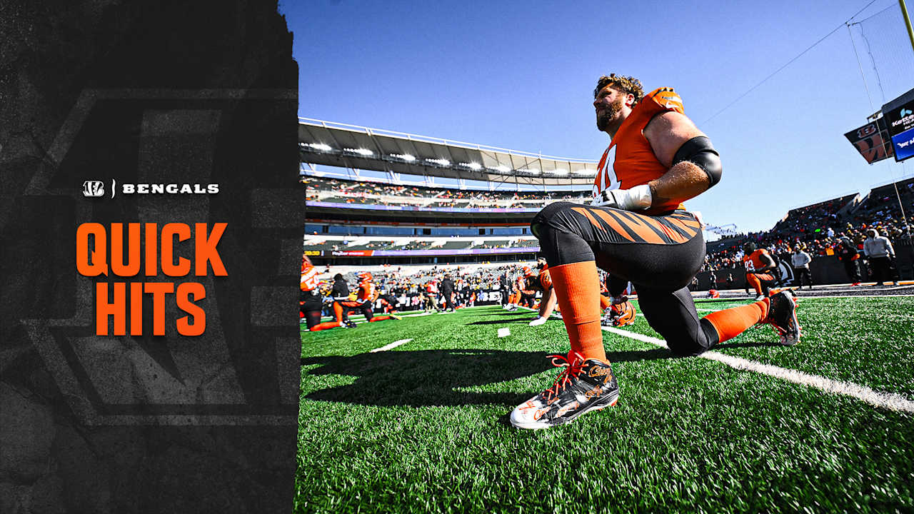 Bengals Make Interior O-Line Shift; Bengals, Steelers Put Hot Decembers ...