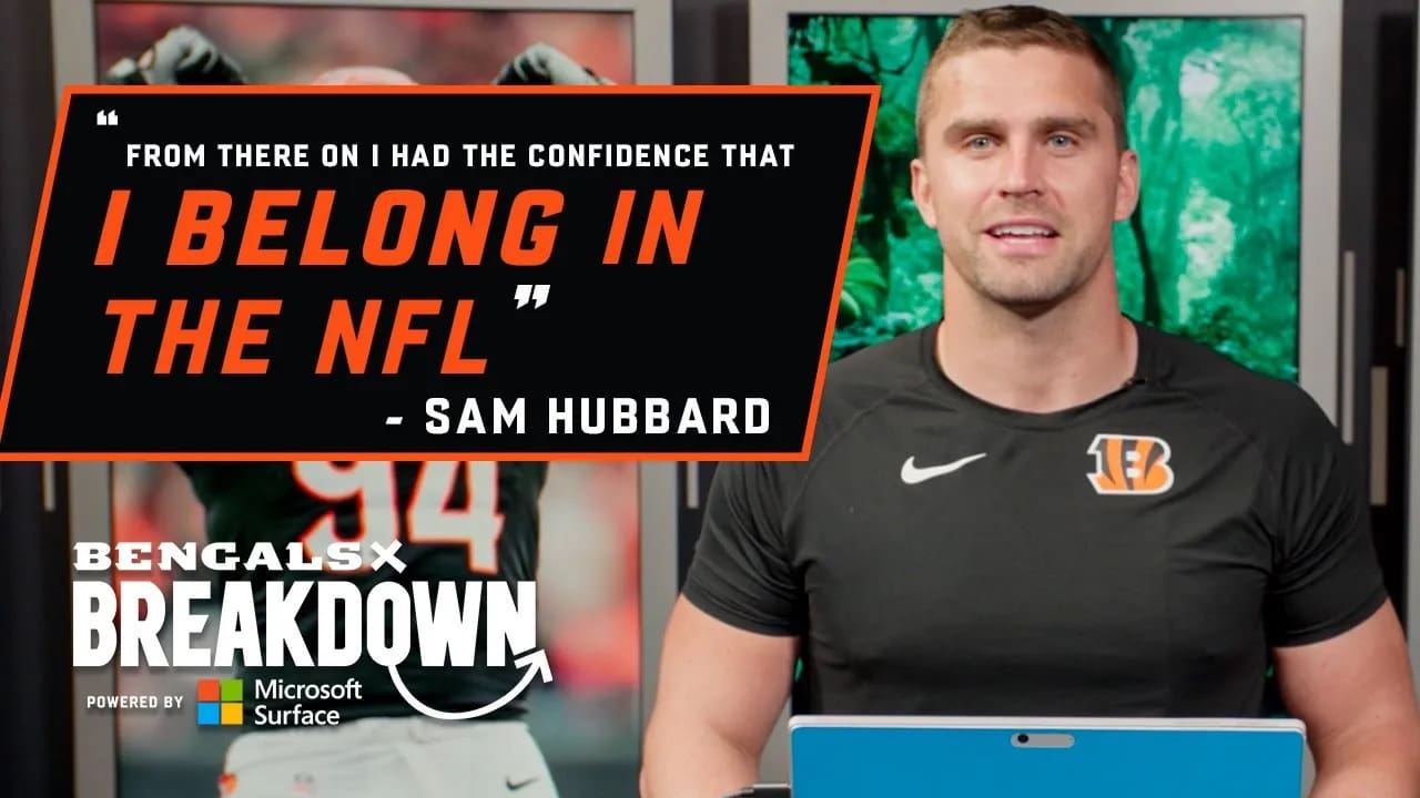 Sam Hubbard Talks Through Some Of His Highlights | BENGALS BREAKDOWN