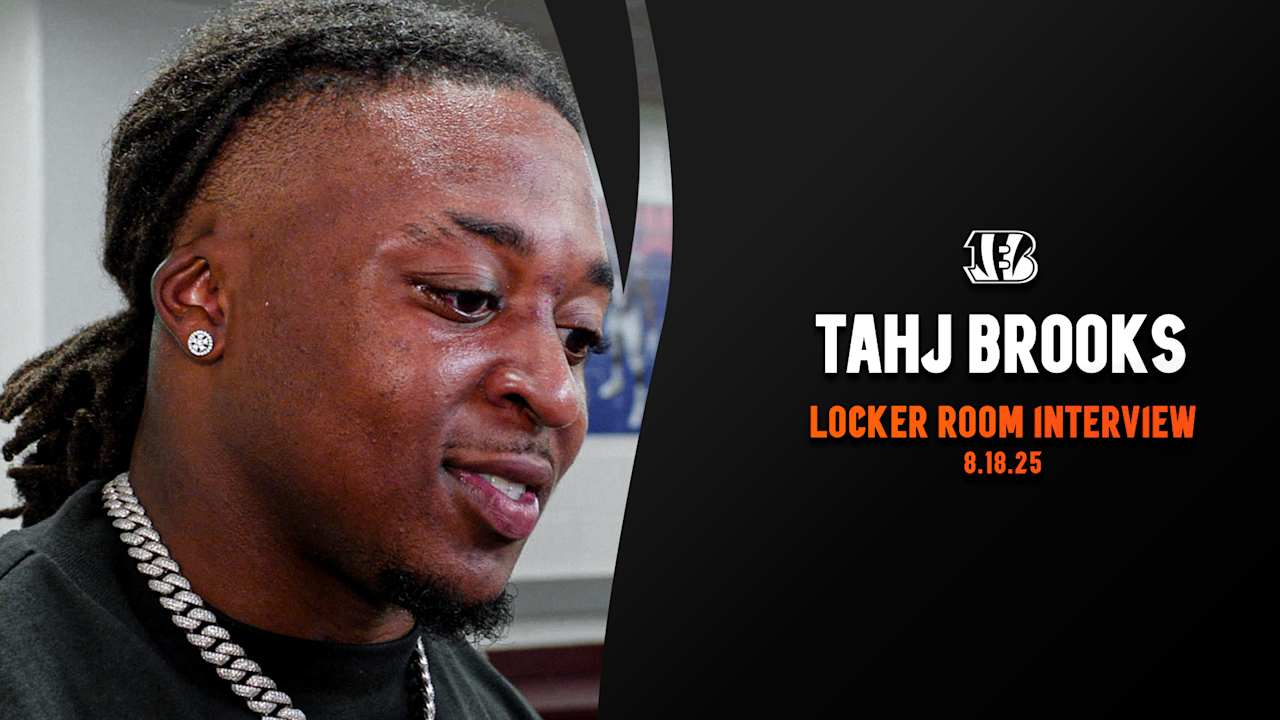 Tahj Brooks Preseason Week 2 | LOCKER ROOM INTERVIEW