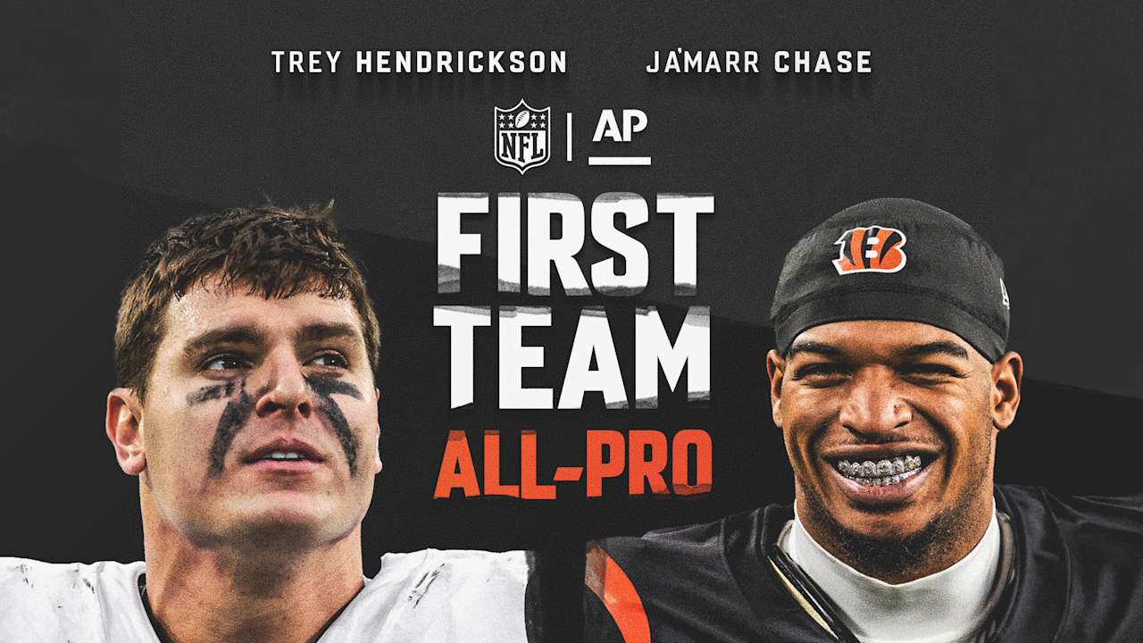 Ja'Marr Chase And Trey Hendrickson Named AP All-Pro First Team