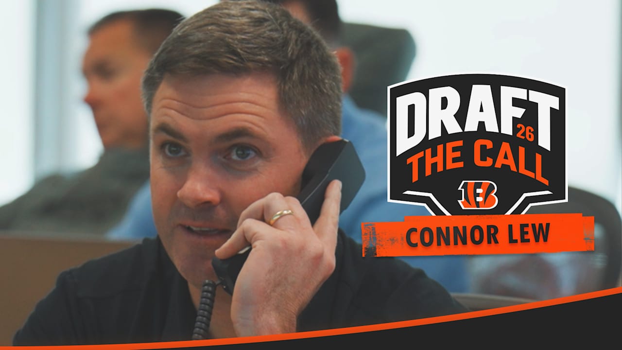 Bengals Round 4 Draft Pick Connor Lew Receives THE CALL | NFL DRAFT VIDEO