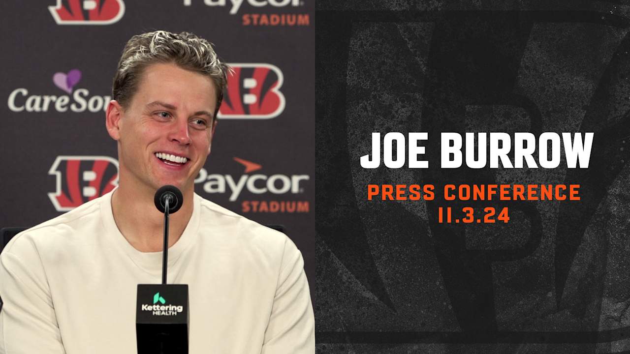 Joe Burrow Postgame Raiders Press Conference: Joe Burrow Postgame Raiders Press Conference: