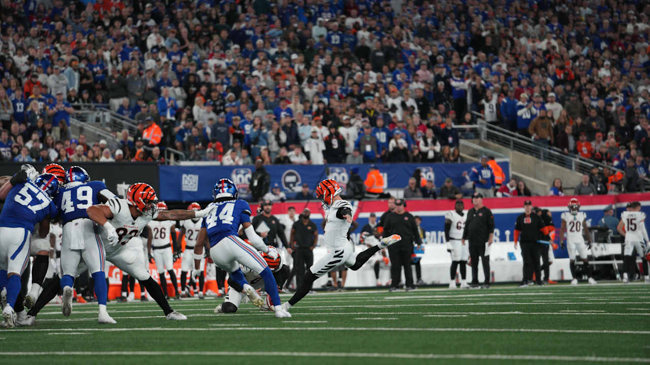 McPherson puts Bengals back on top with 37-yard FG in third quarter ...