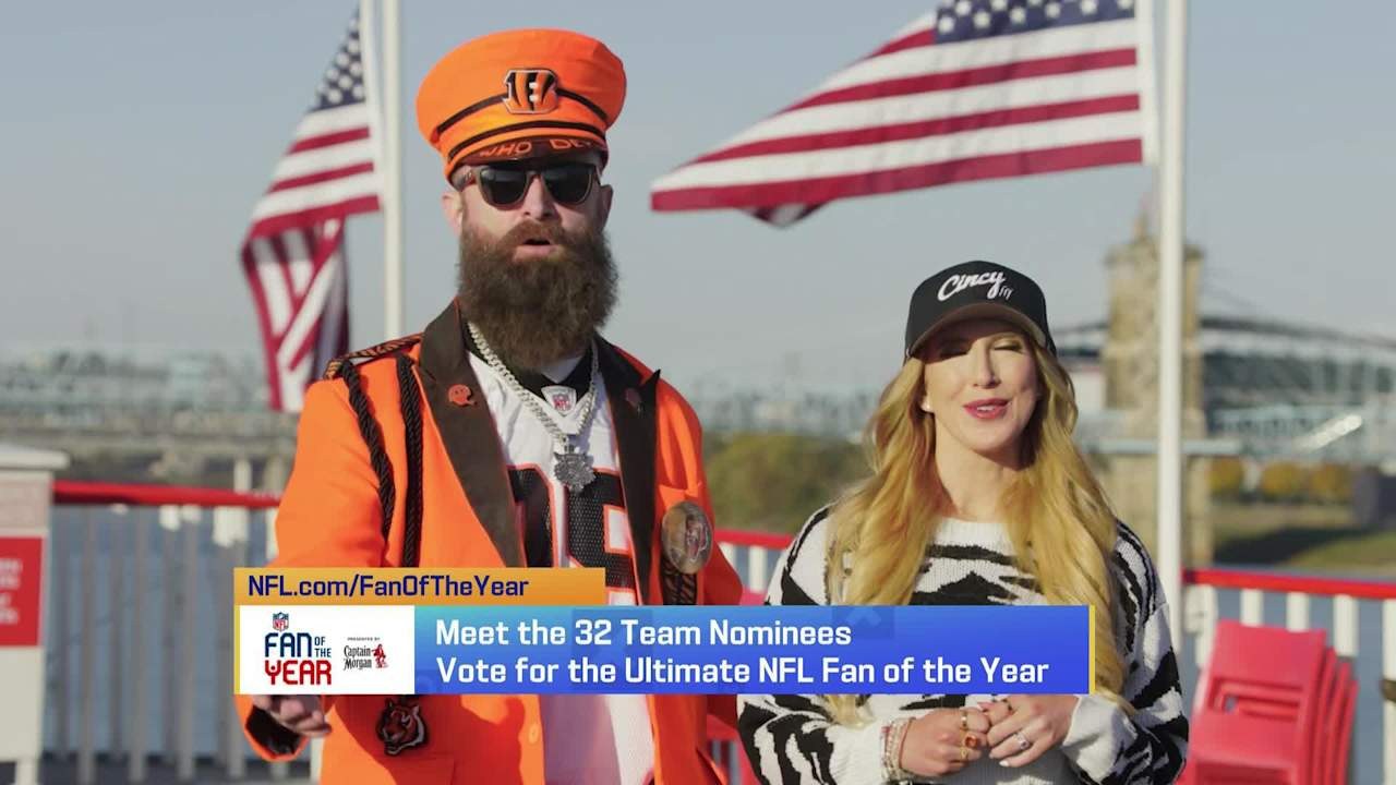 Cincinnati Bengals 'Fan of the Year' 'GMFB' | NFL NETWORK VIDEO