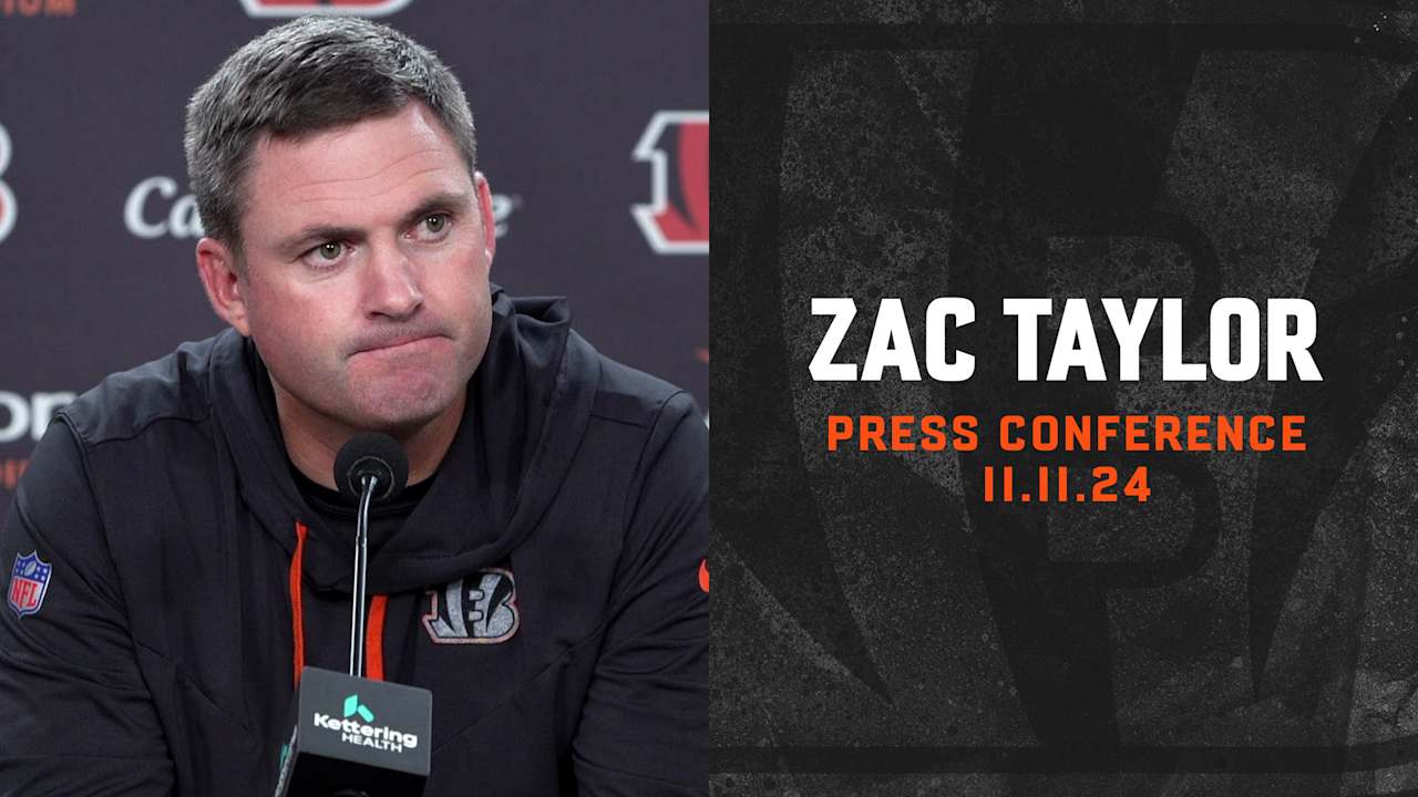 Zac Taylor Press Conference: "Everyone (Here) Still Sees The Potential In Our Season"