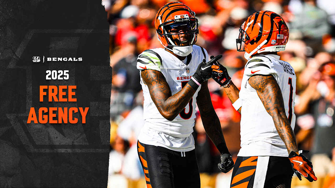 Bengals 2025 Free Agency Moves | PLAYER PHOTOS