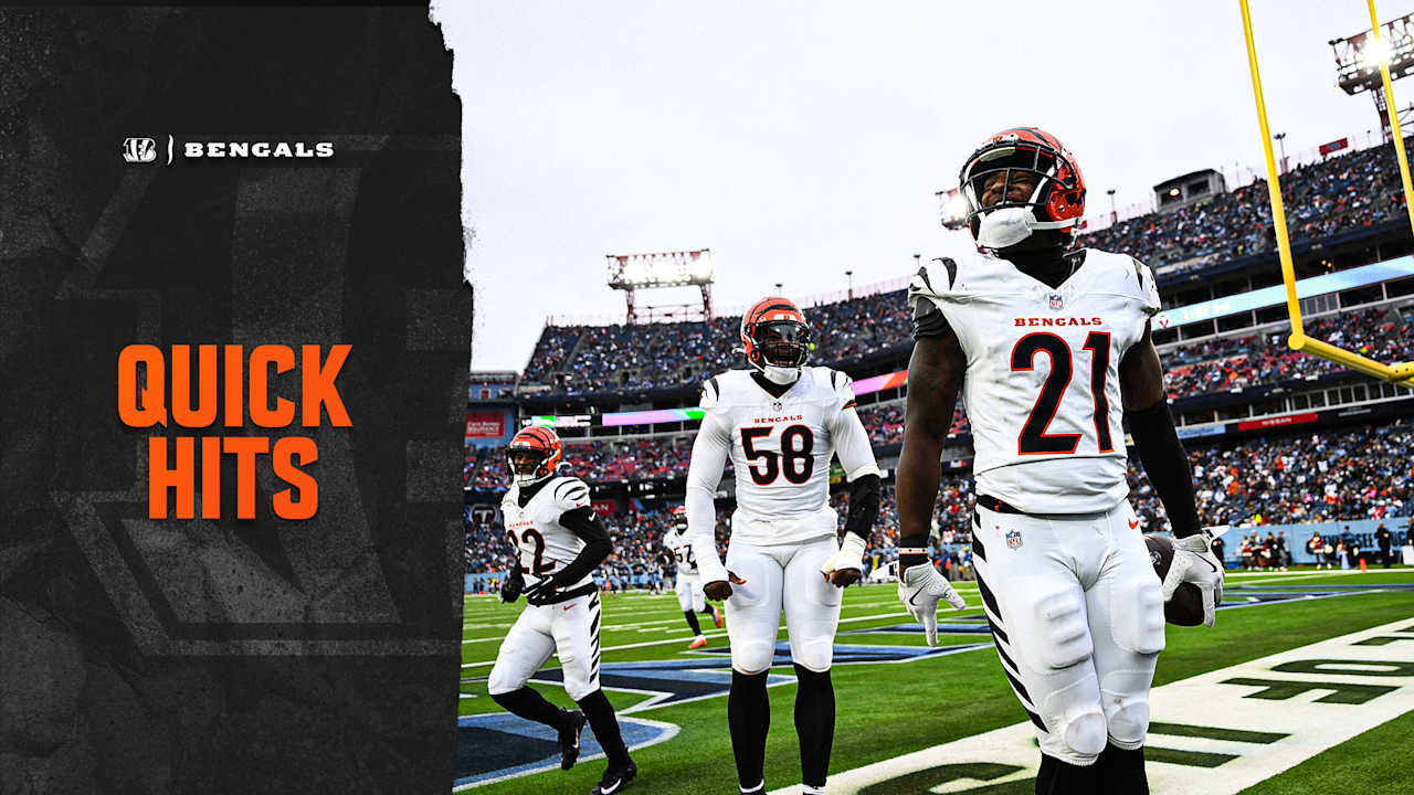 Bengals D Celebrates Best Outing of Season 'From Top To Bottom"; Devin ...