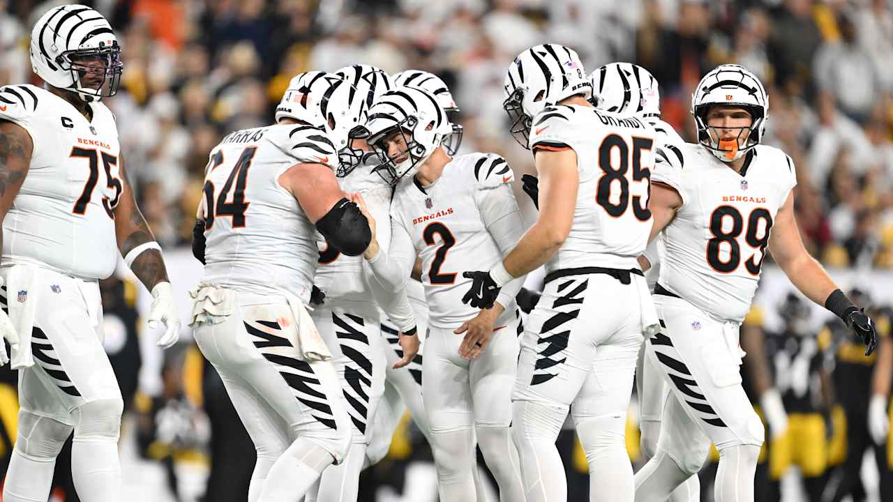 McPherson's 23-yard FG chip caps Bengals 14-play drive vs. Steelers ...